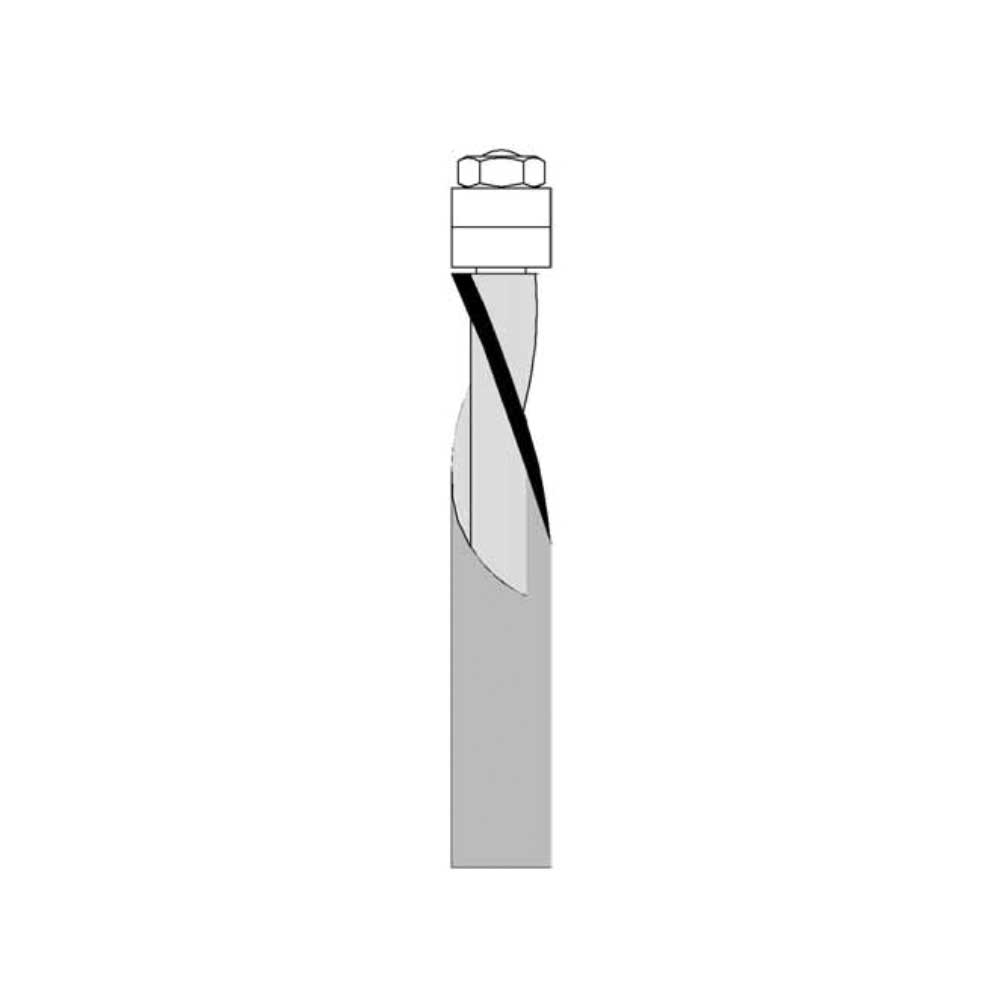 Velepec Router Bits Up Shear Solid Carbide Spiral Flush Trim Bits